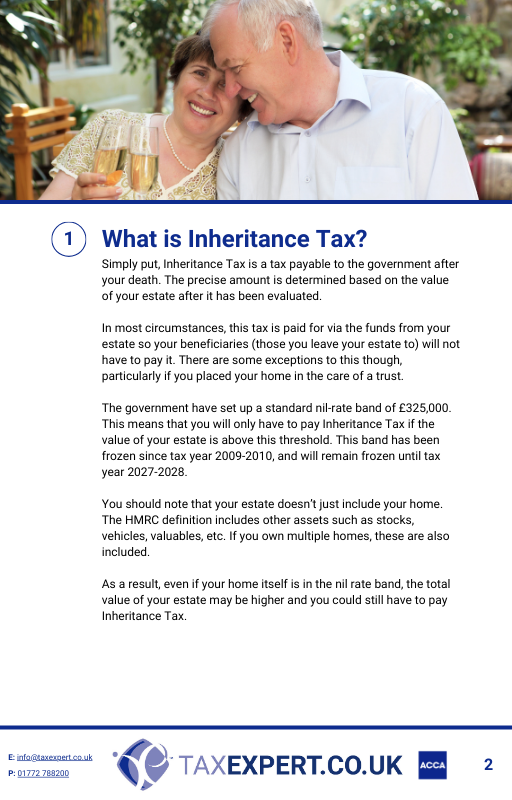 Inheritance Tax Guide - third page