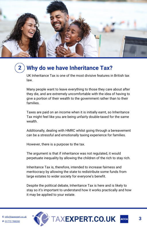 Inheritance Tax Guide - fourth page
